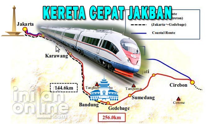 Tahun 2021, Kereta Cepat Jakban Siap Beroperasi - Inilah Online